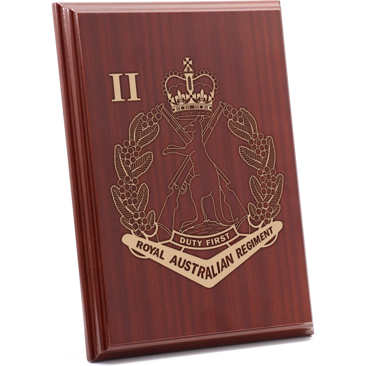 2nd Battalion, Royal Australian Regiment Omega Timber Award | Engraved ...