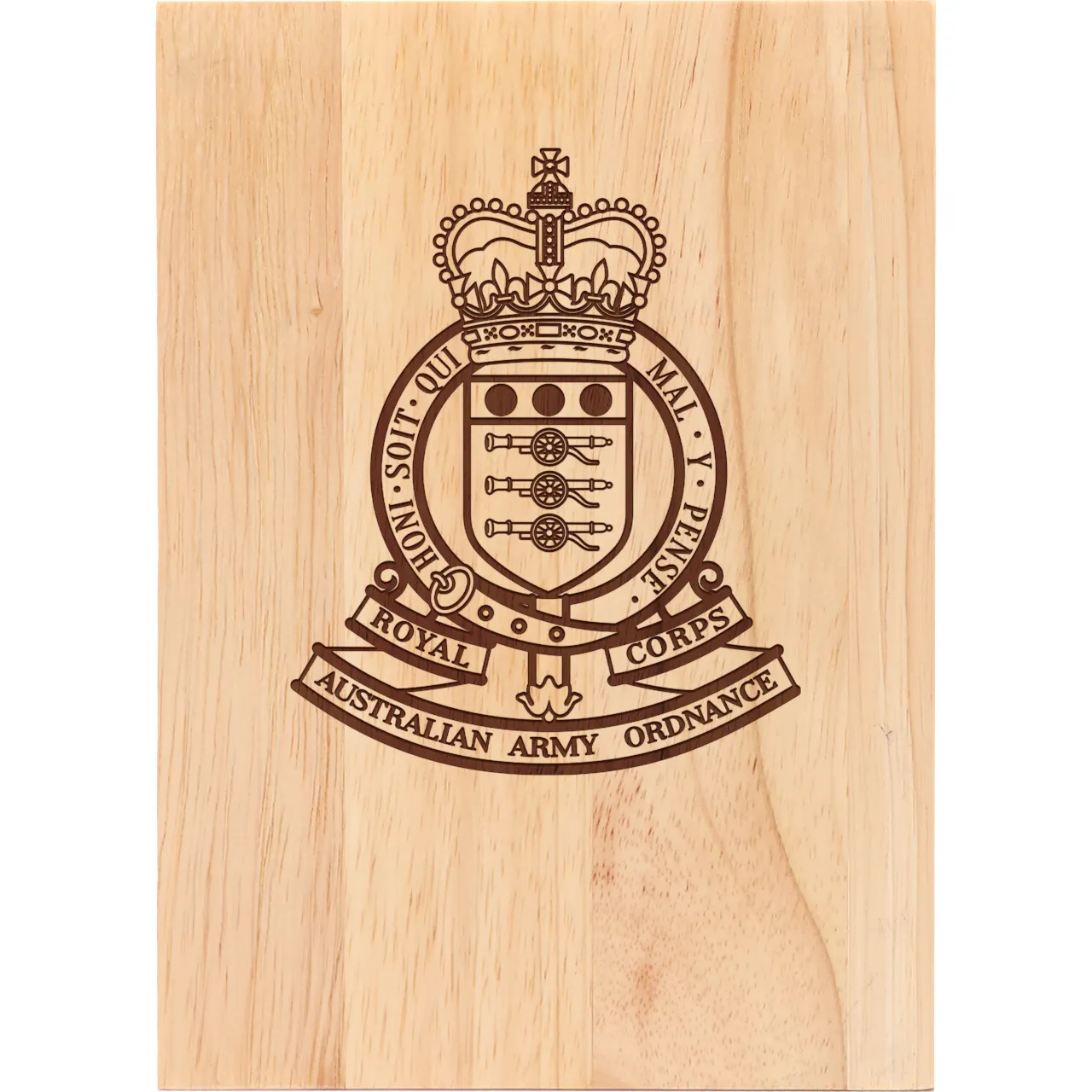 Royal Australian Army Ordnance Corps Heritage Wooden Award | Engraved ...